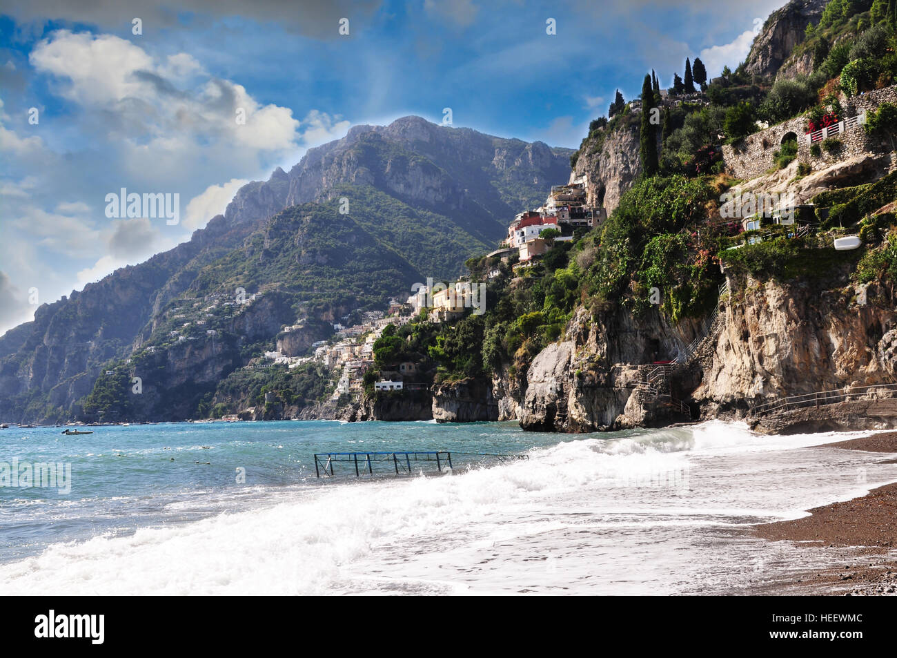 Amalfi and hills hi-res stock photography and images - Alamy