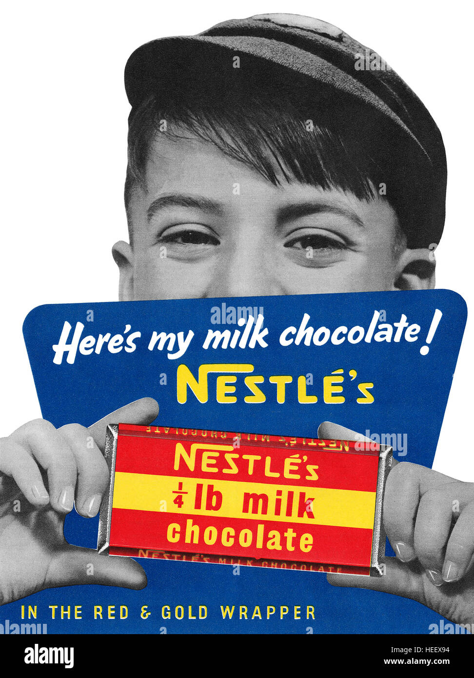 Nestles milk advert hi-res stock photography and images - Alamy