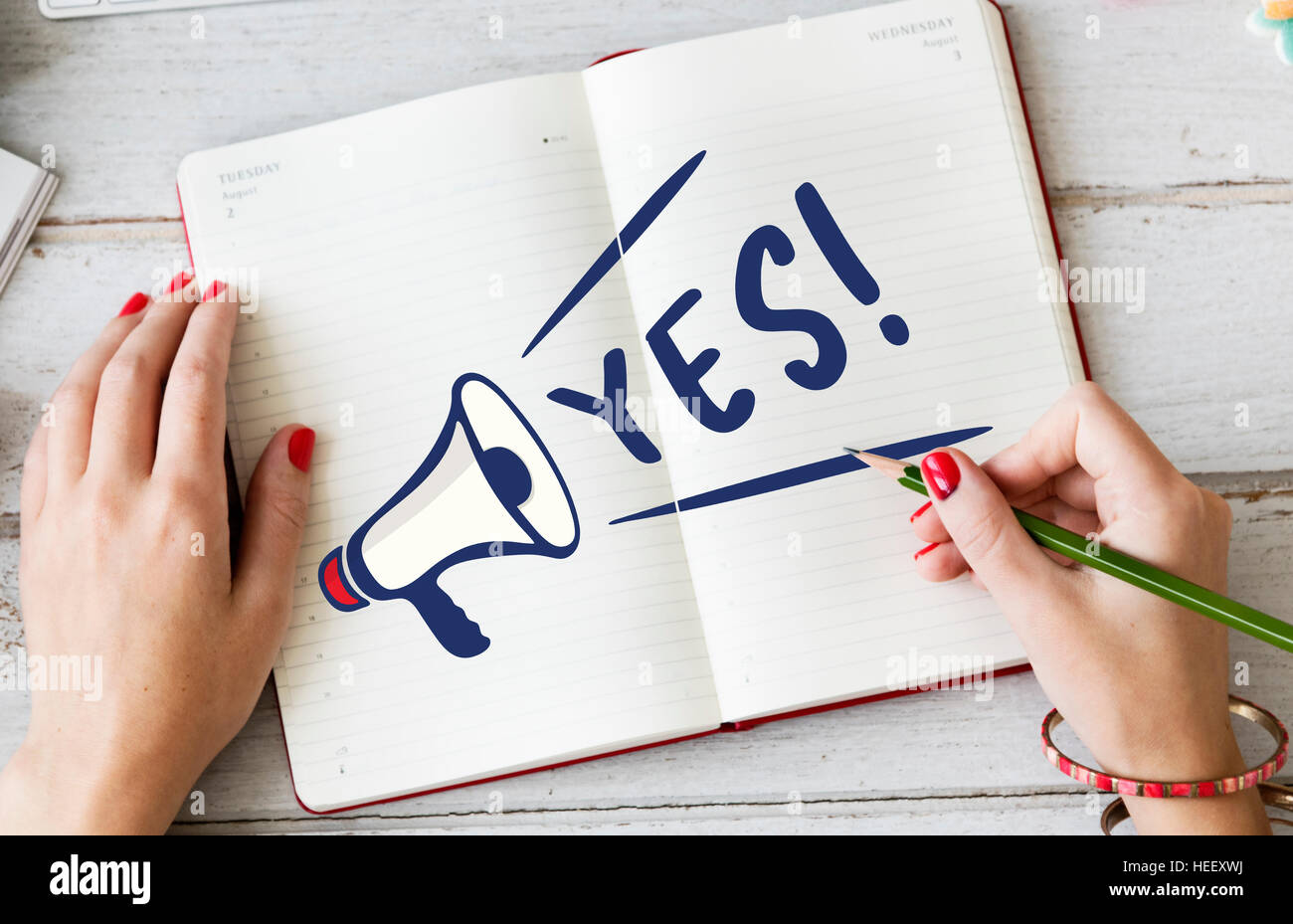 Affirmative response hi-res stock photography and images - Alamy