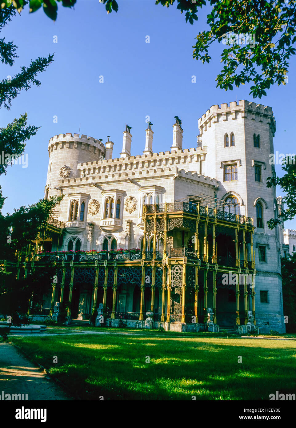 Castle Hluboka, Czech Republic Stock Photo - Alamy
