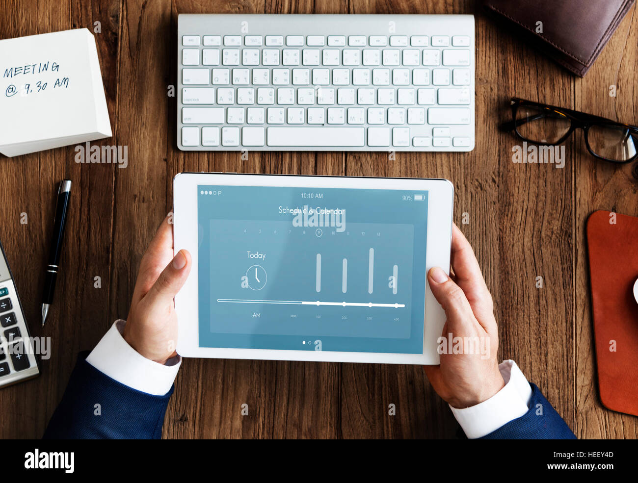 Schedule Calendar Planner Organizer Concept Stock Photo - Alamy