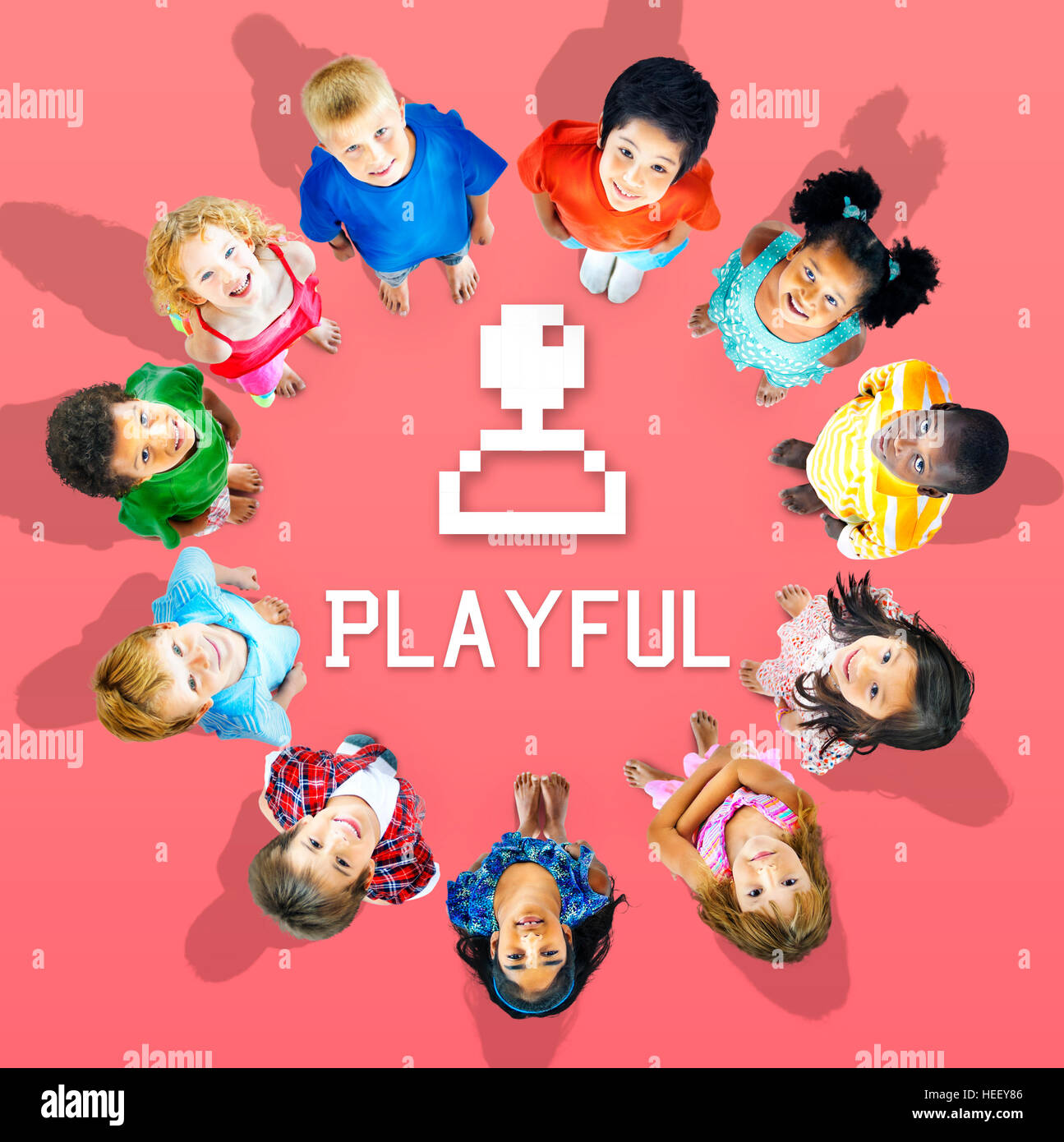 Enjoyment Entertainment Fun Game Concept Stock Photo - Alamy