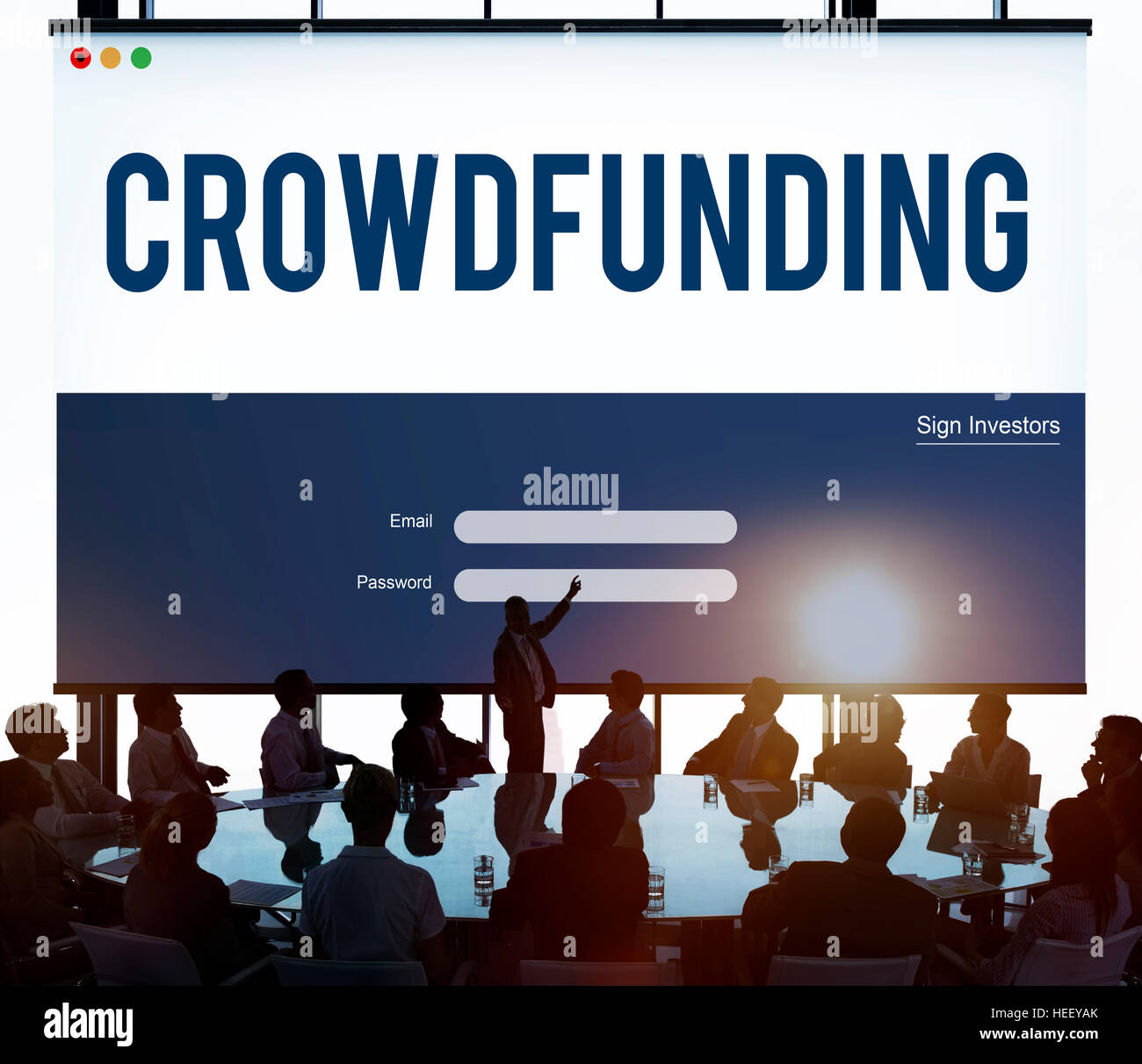 Crowdfunding Money Business Enterprise Graphic Concept Stock Photo - Alamy