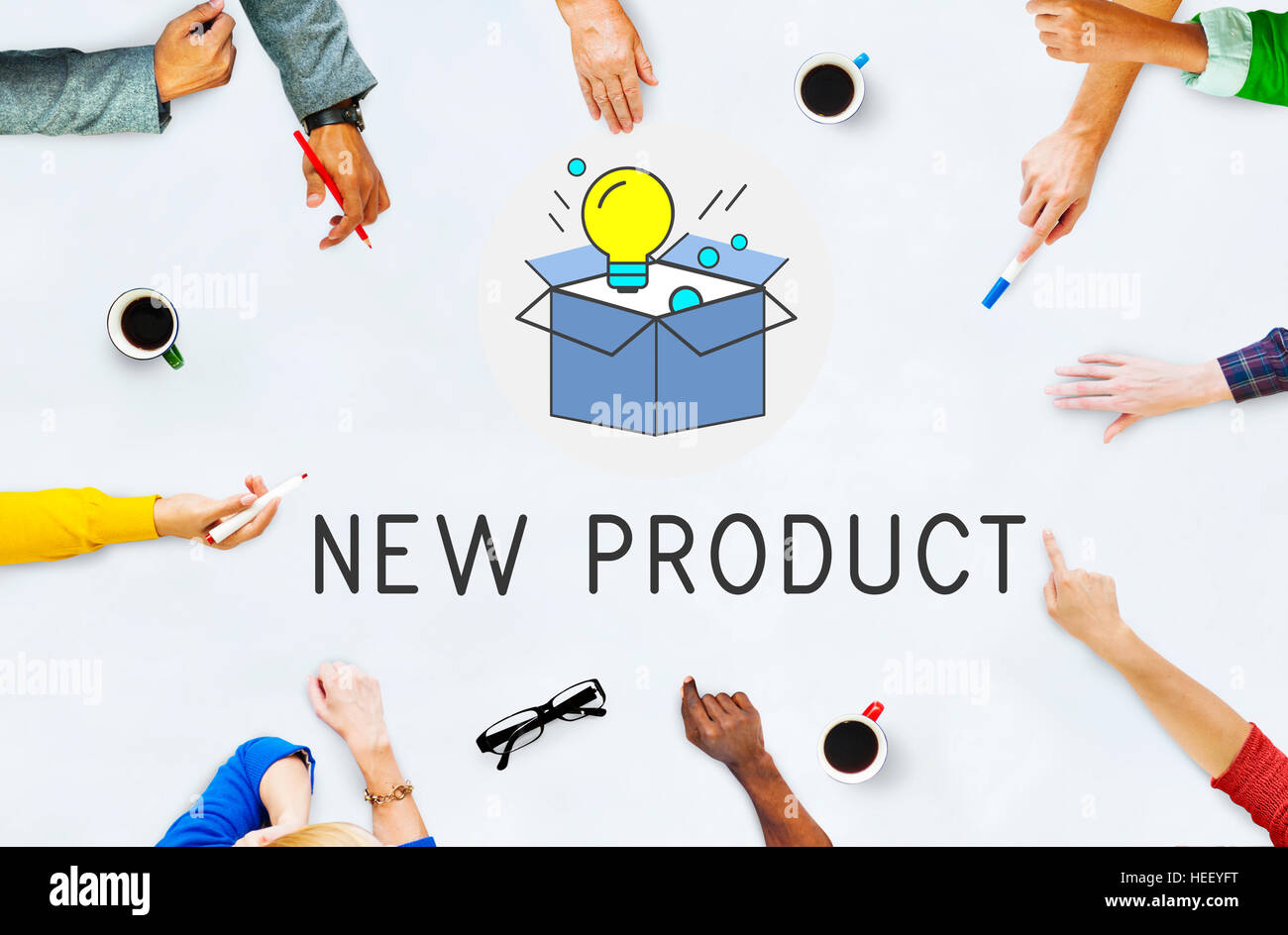 New Product Development Success Concept Stock Photo - Alamy