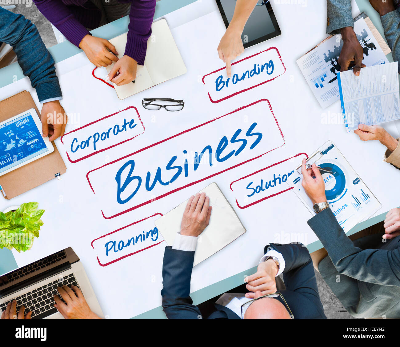 Startup Business Action Plan Solution Words Concept Stock Photo - Alamy