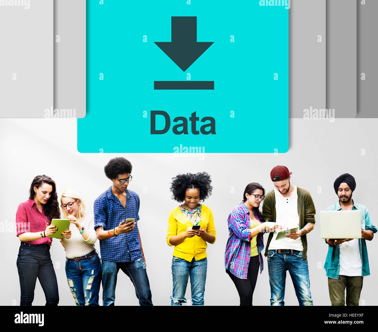 Data Backup Information Technology Concept Stock Photo - Alamy