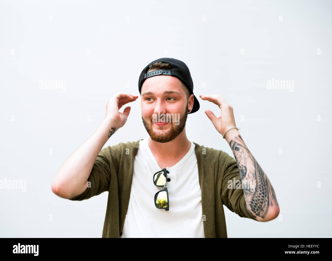 Caucasian Ethnicity Handsome Man Cheerful Concept Stock Photo - Alamy