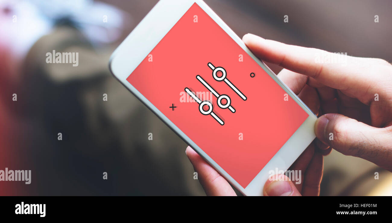 Multimedia Music Broadcast Technology Concept Stock Photo - Alamy