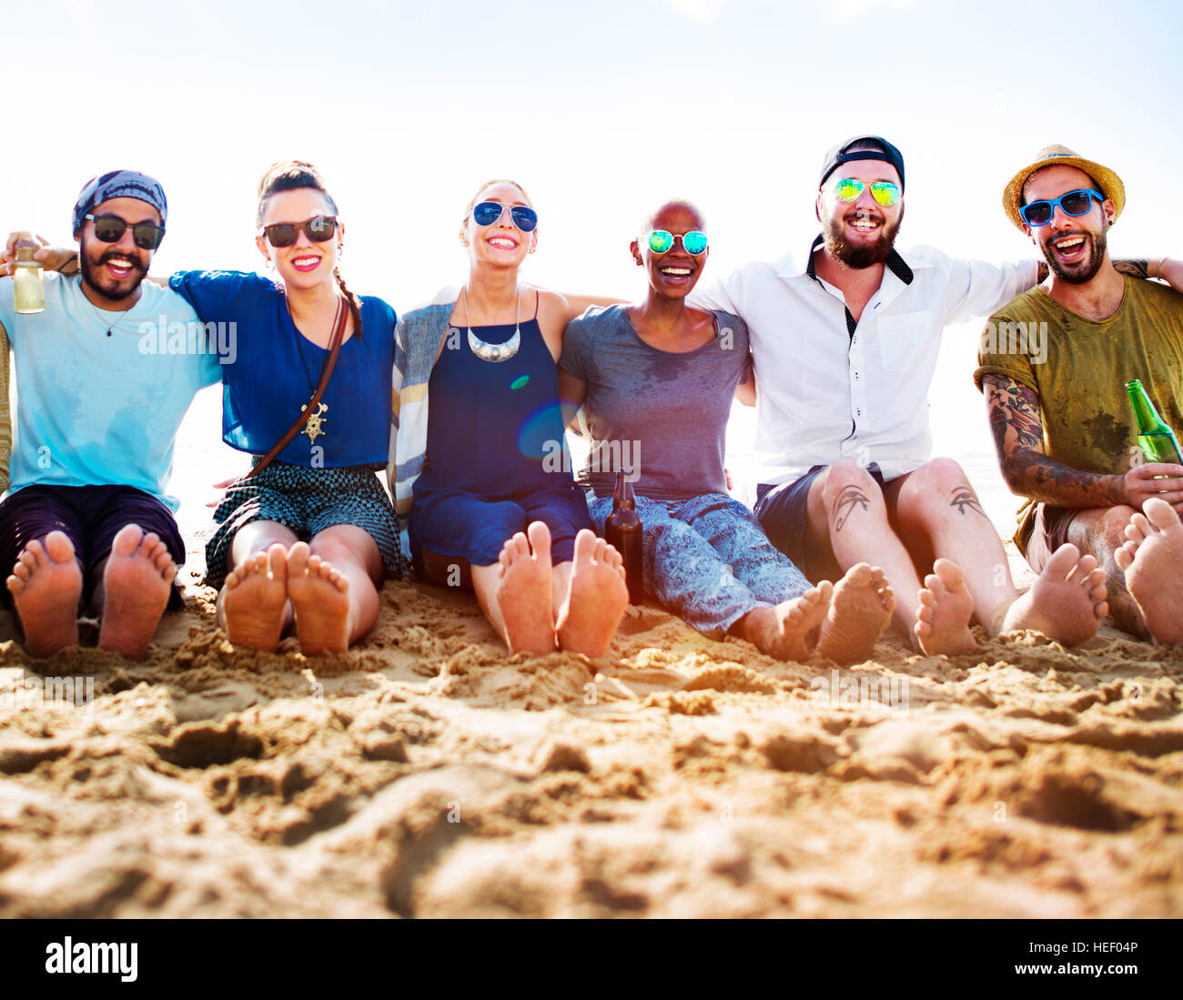 Group Of People Hugging Concept Stock Photo - Alamy