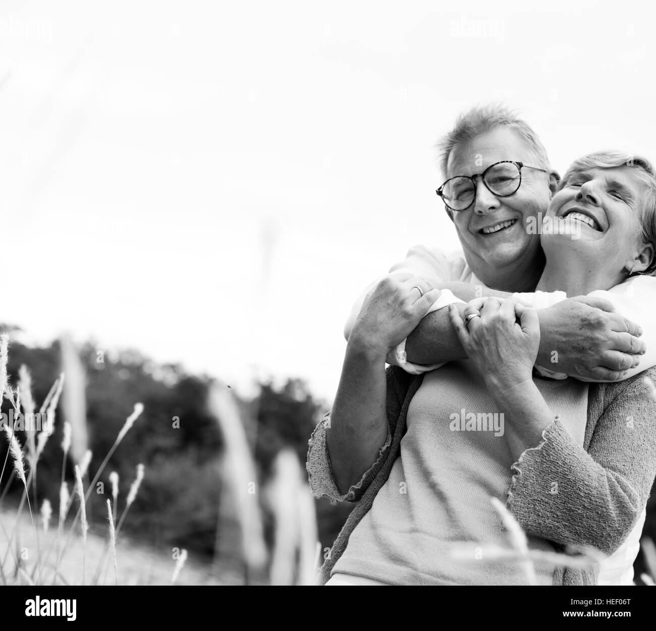 Elderly Senior Couple Romance Love Concept Stock Photo - Alamy