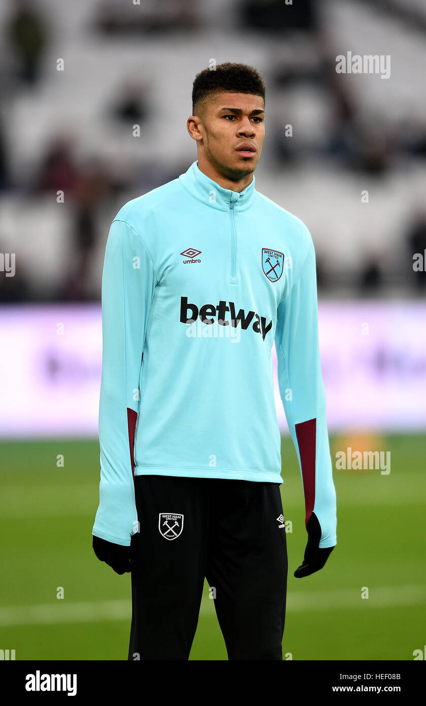 Ashley Fletcher, West Ham United Stock Photo - Alamy
