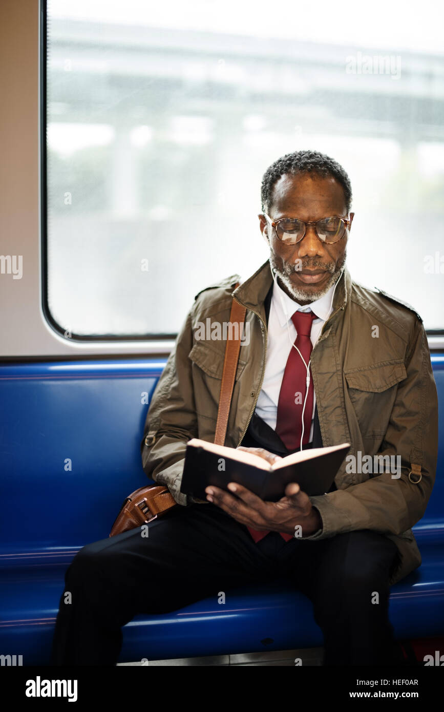 Commuter Train Transportation Urban Metro Concept Stock Photo - Alamy
