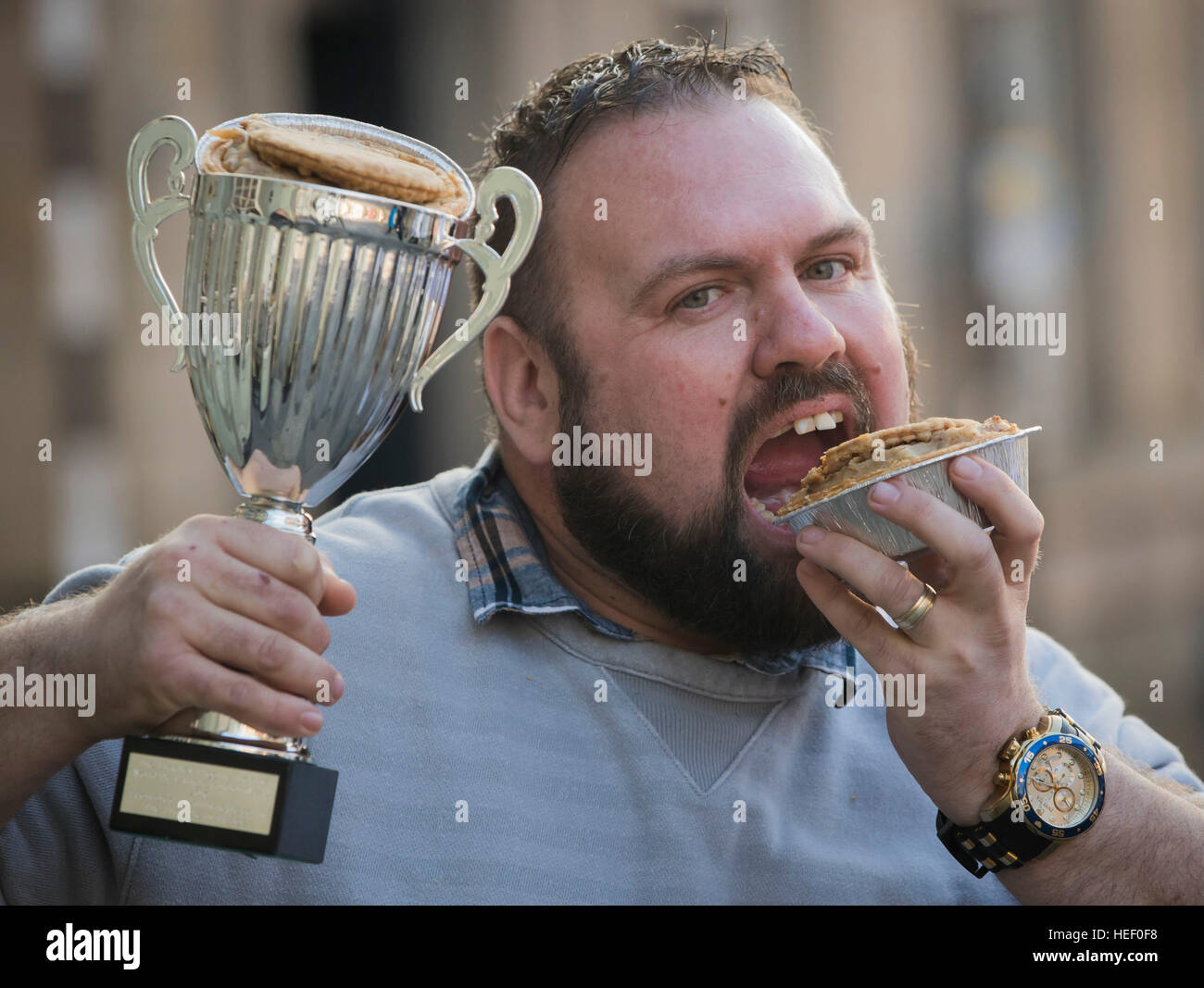 45 5 seconds world pie eating championships hi-res stock photography ...