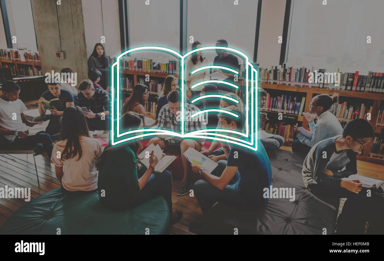 Library College Education Project Work Concept Stock Photo - Alamy