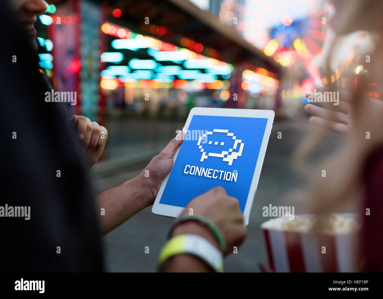 Communication Speech Bubble Concept Stock Photo - Alamy