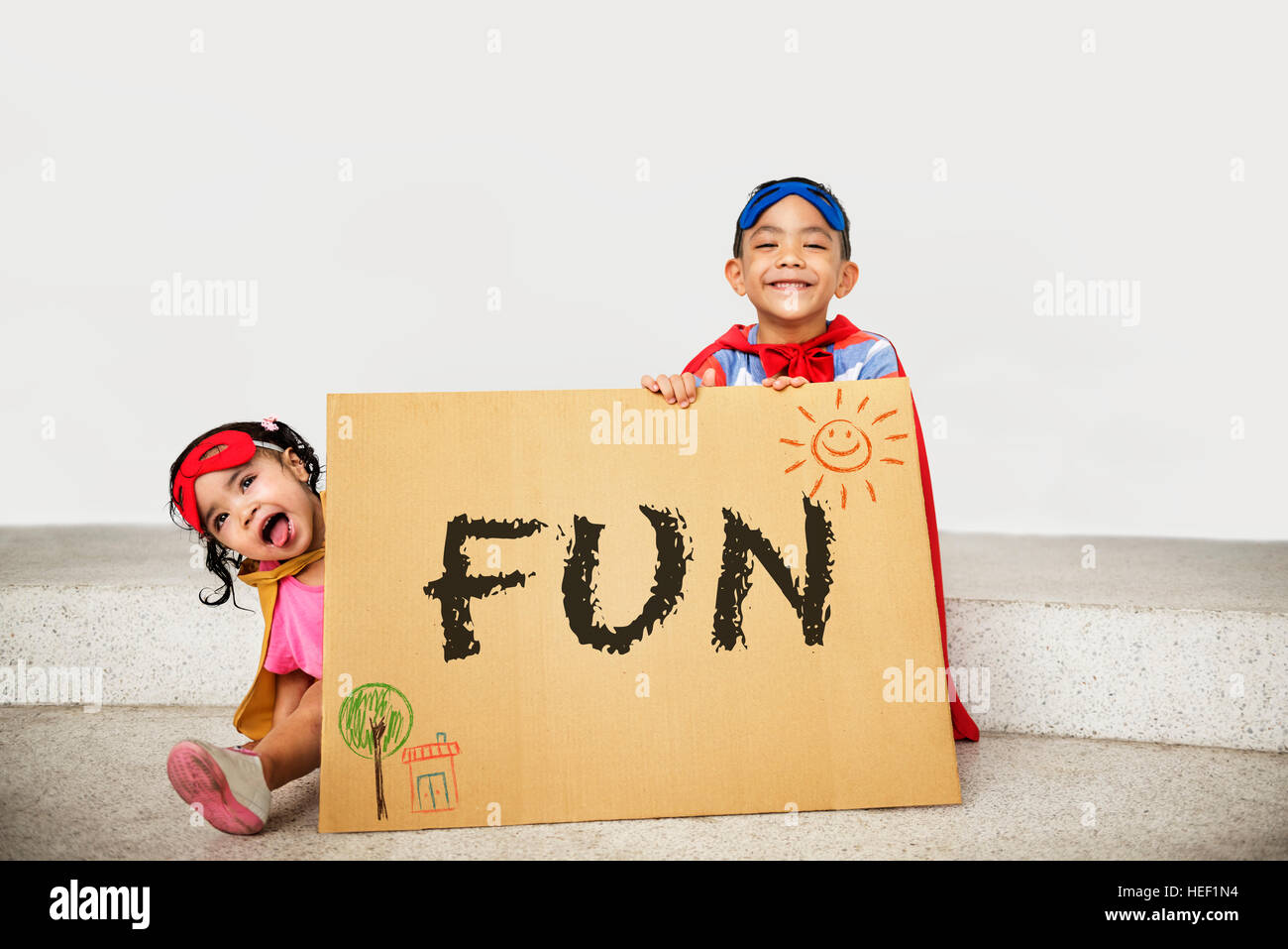 Kids Childhood Enjoy Fun Play Activity Concept Stock Photo - Alamy