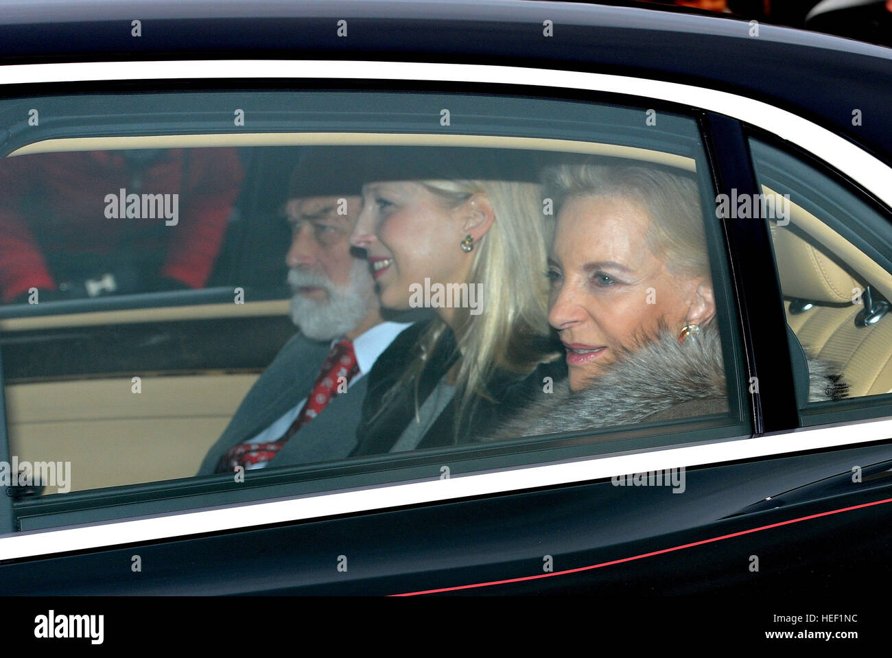 Prince and Princess Michael of Kent with their daughter Lady Gabriella ...