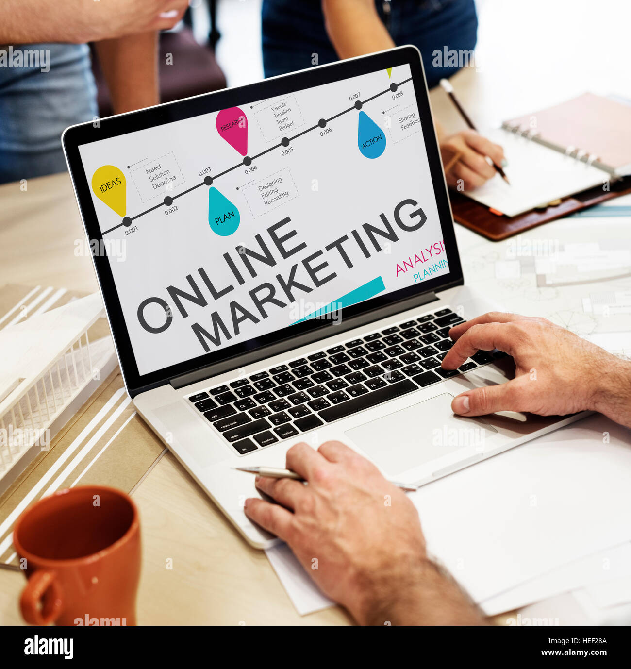 Online marketing concept art hi-res stock photography and images - Alamy