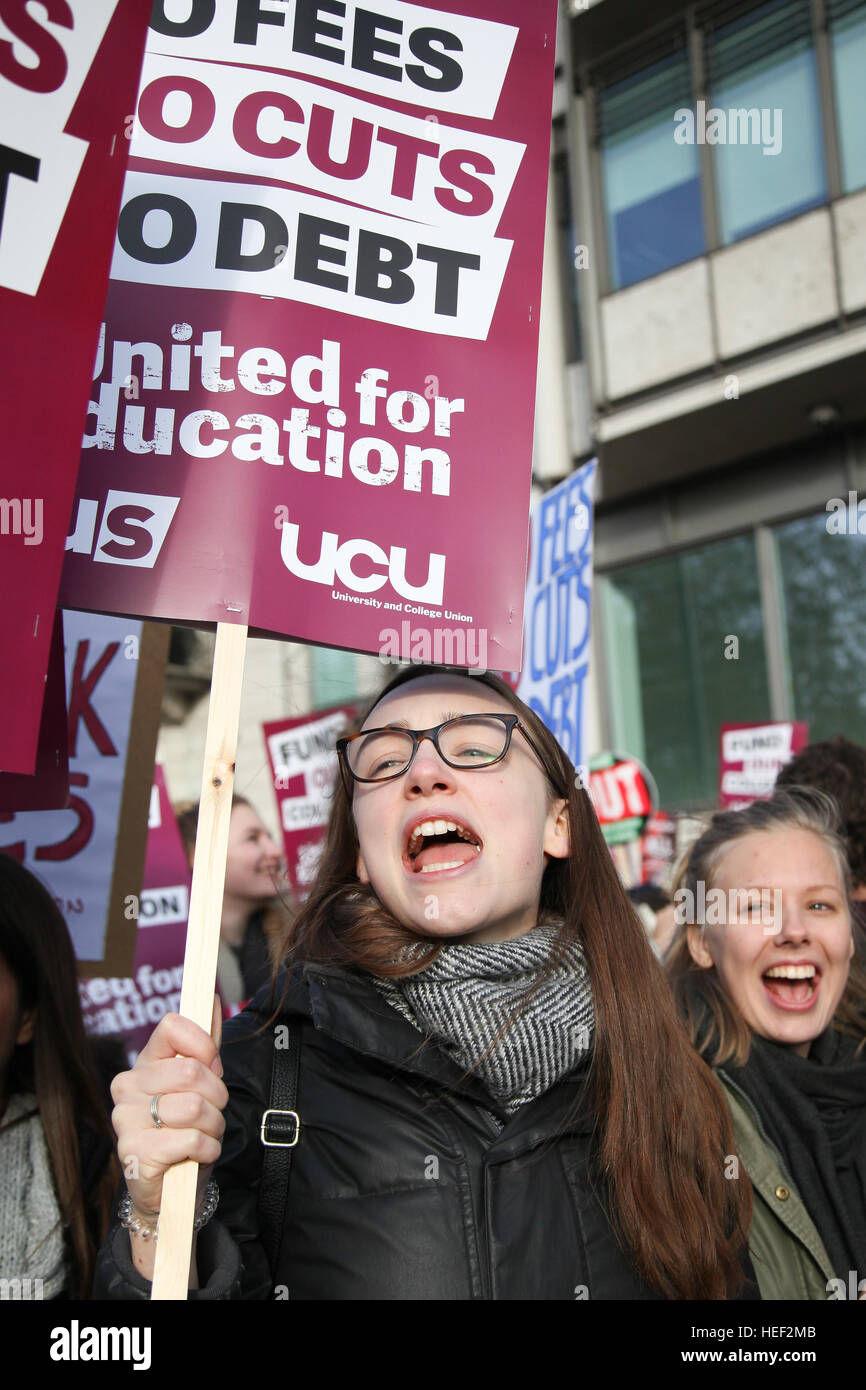 NUS United for Education March Featuring: Atmosphere Where: London, United Kingdom When: 19 Nov ...