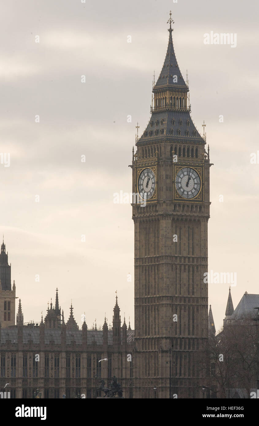 Big Ben, the Great Bell of the clock. The tower is officially known as ...