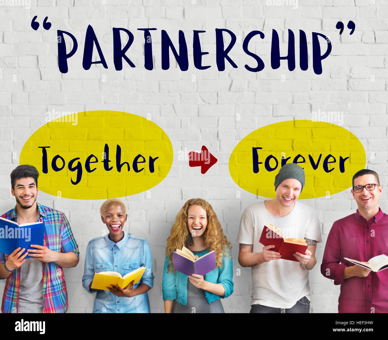 Togetherness Harmony Fellowahip Love Concept Stock Photo - Alamy