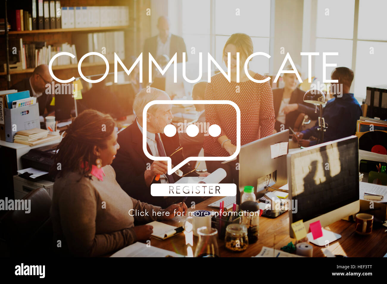 Communicate Speech Technology Connection Stock Photo - Alamy
