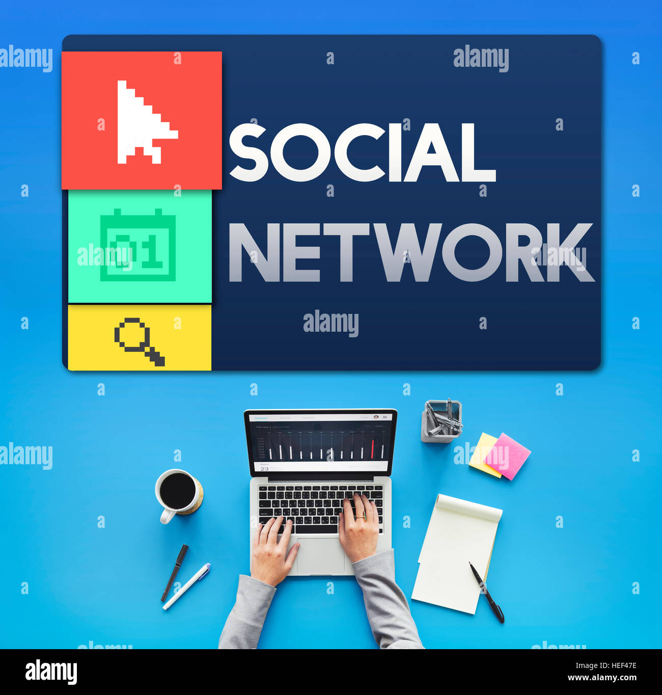 Browser Social Network Online Concept Stock Photo - Alamy