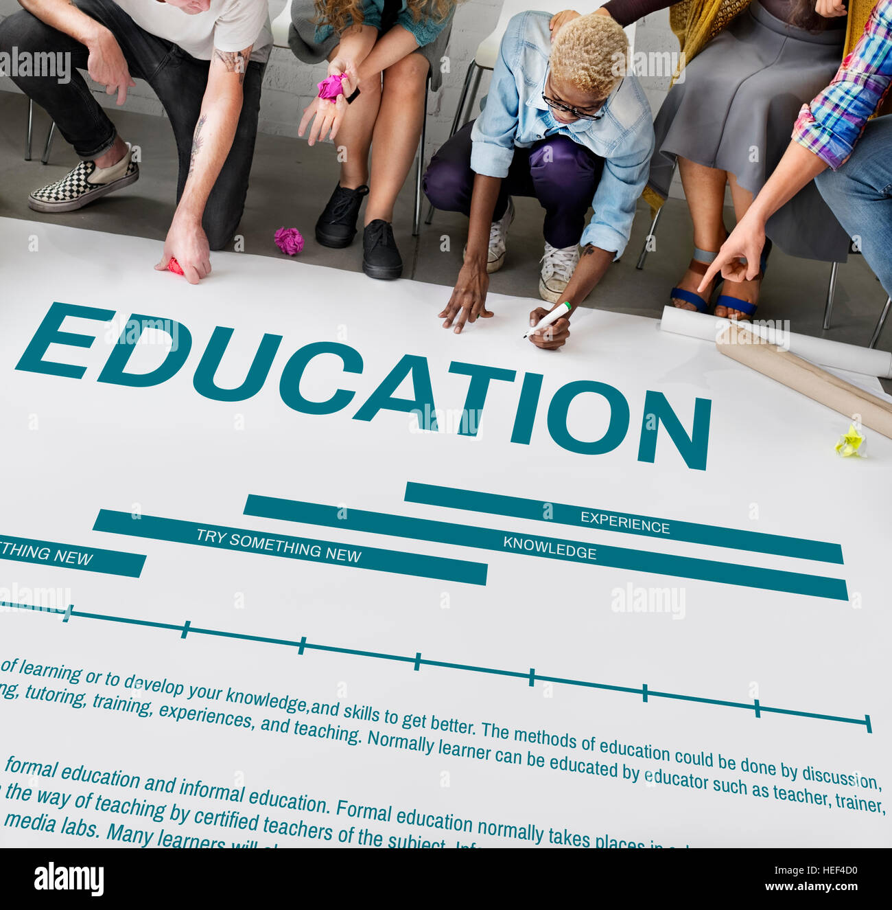 Education Knowledge Learning Experience Concept Stock Photo - Alamy