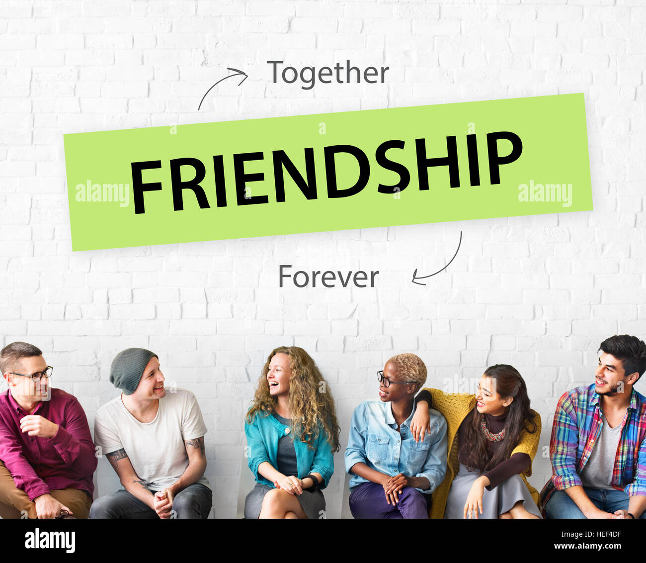 Friendship Together People Community Concept Stock Photo - Alamy
