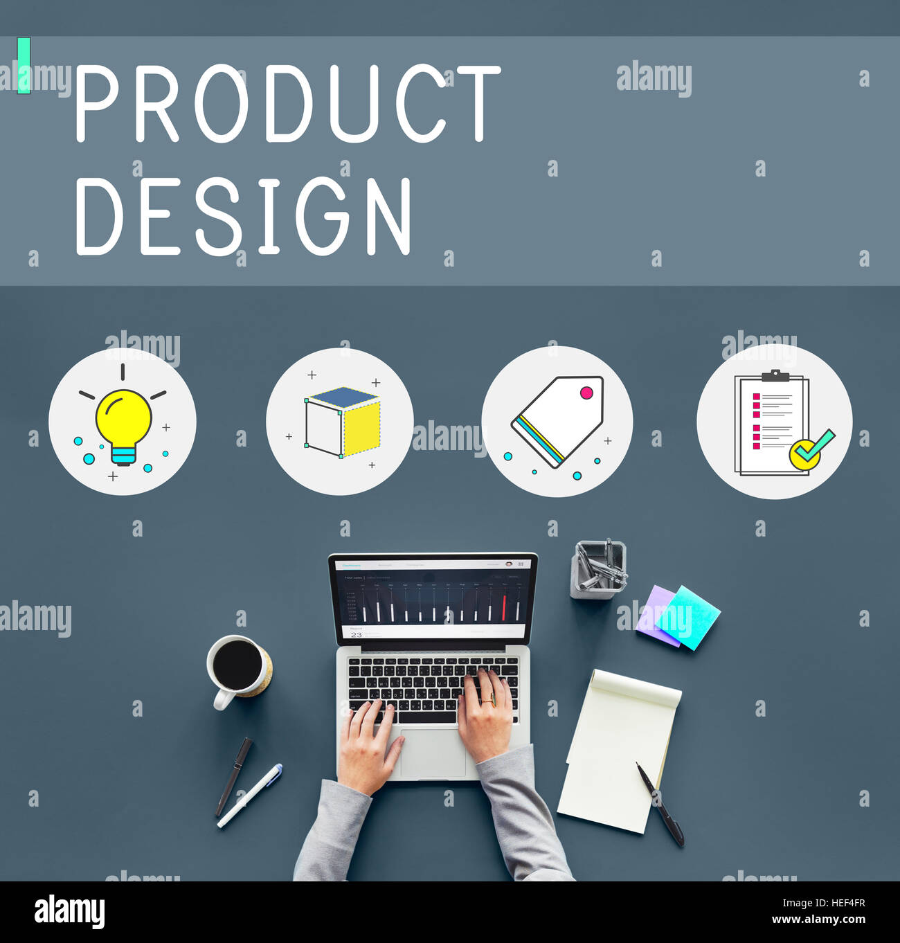 New Product Brand Design Ideas Imagination Draft Concept Stock Photo ...