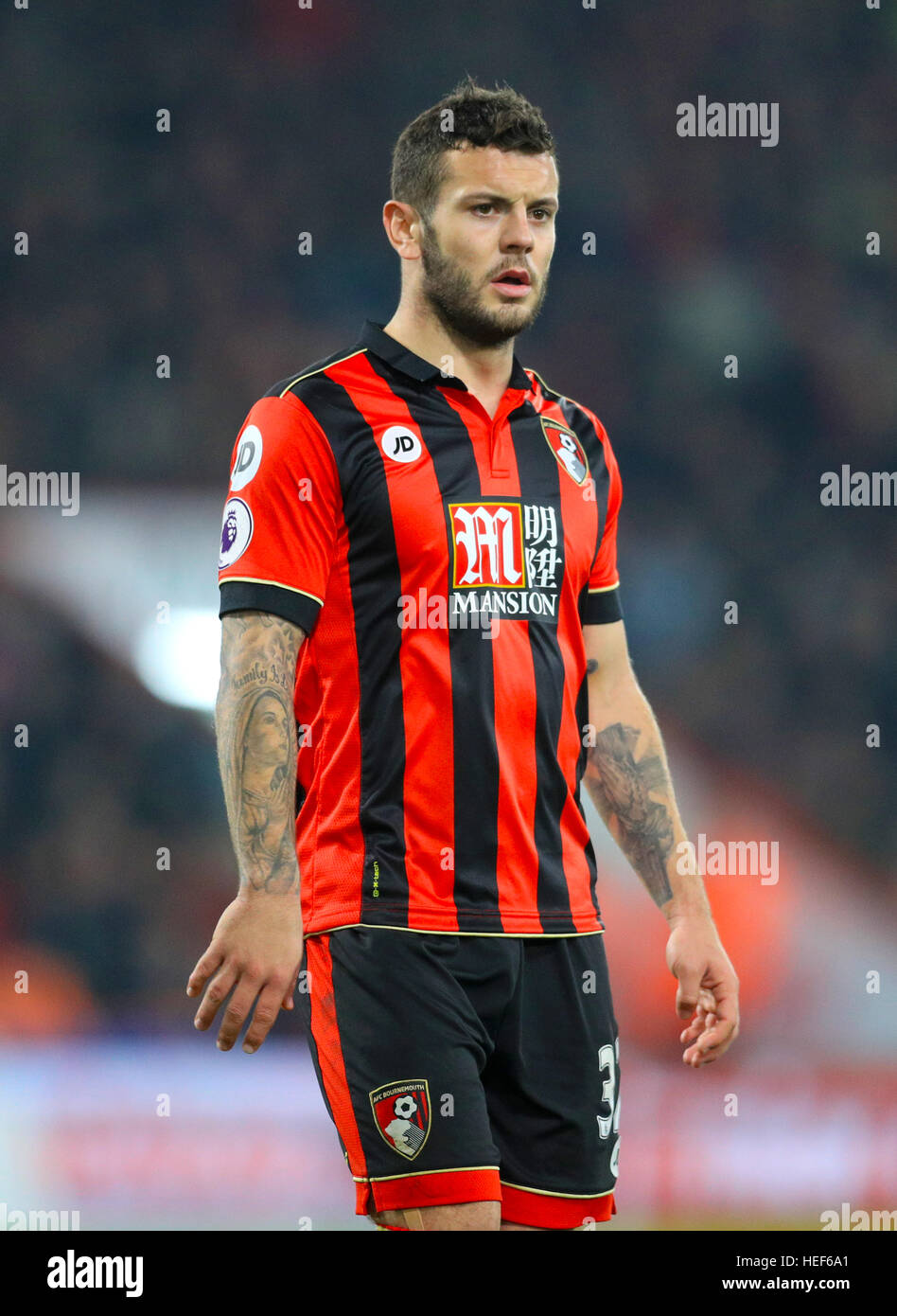 Jack Wilshere, AFC Bournemouth Stock Photo - Alamy