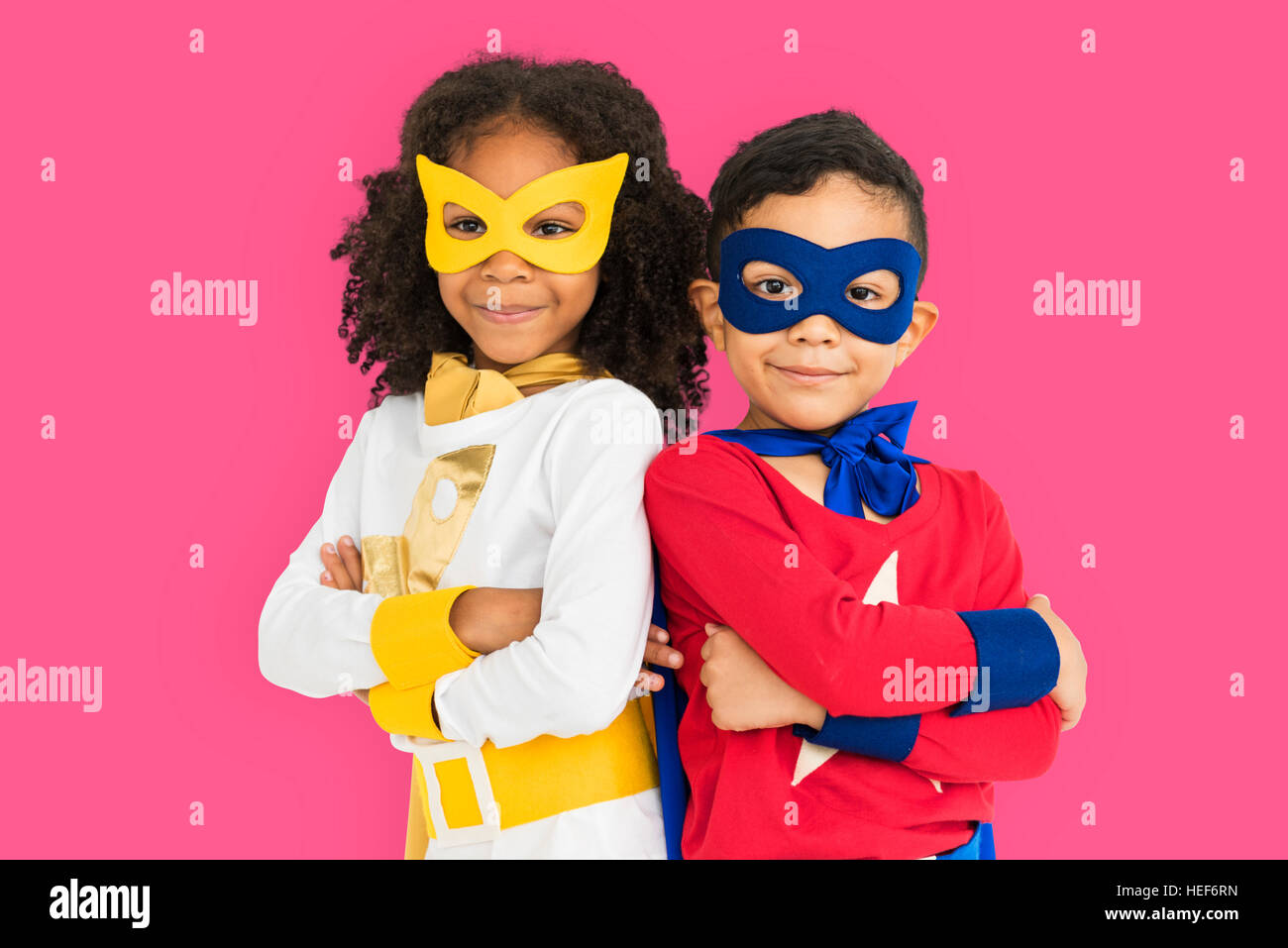 Superhero Adolescence Child Kid Expertise Concept Stock Photo - Alamy