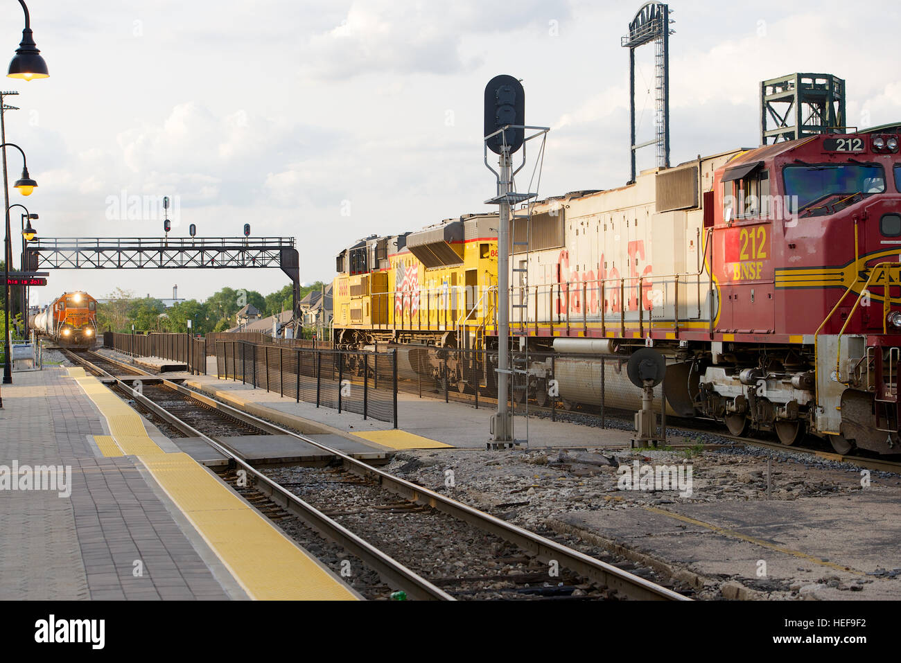 Union pacific double stack container train hi-res stock photography and images - Alamy