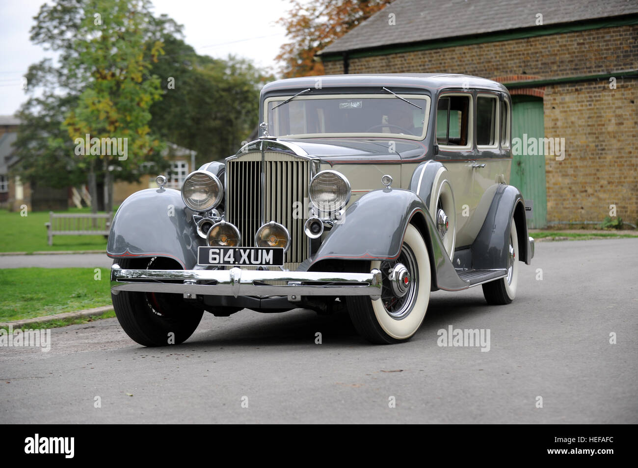 1934 Packard vintage American luxury car Stock Photo - Alamy