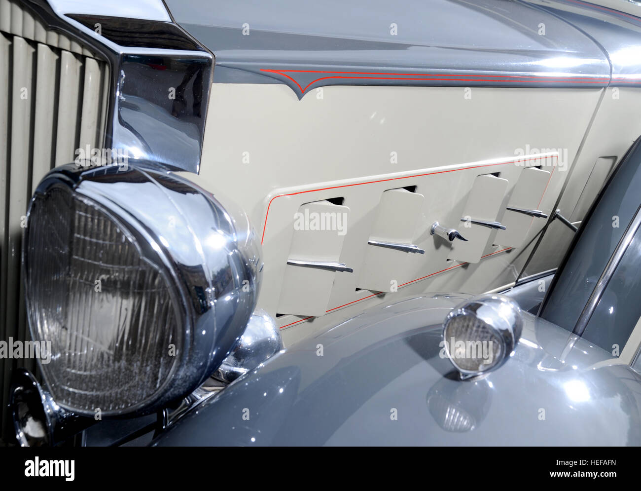 Bonnet vents hi-res stock photography and images - Alamy