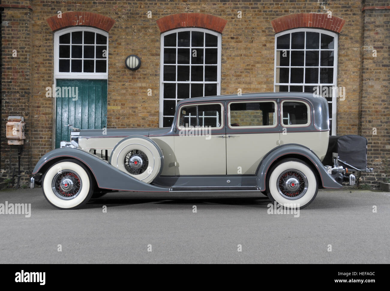 1934 Packard vintage American luxury car Stock Photo - Alamy