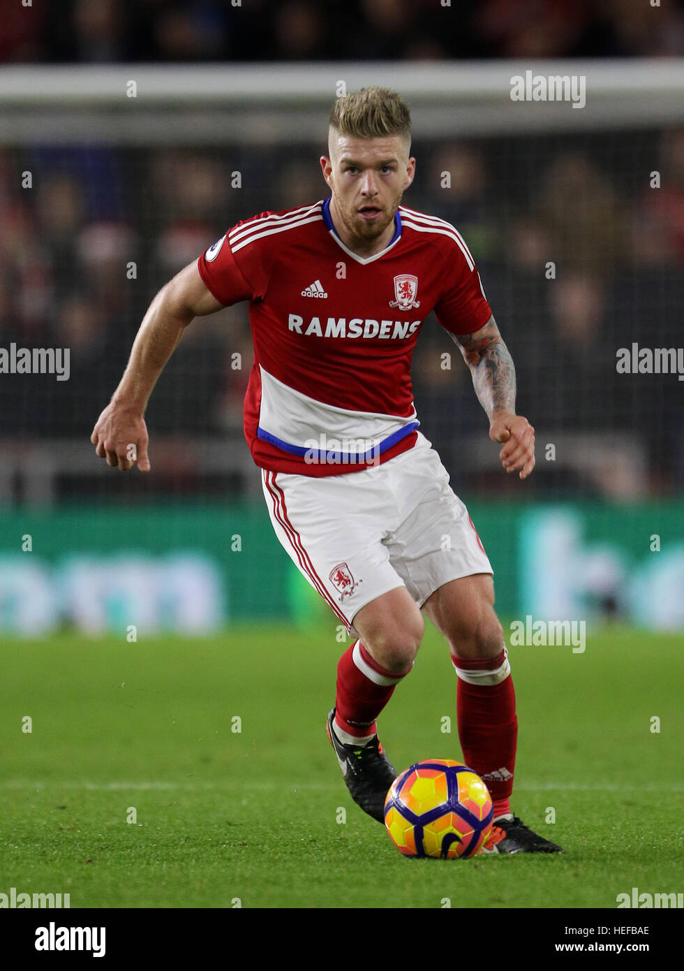 Middlesbrough's Adam Clayton Stock Photo - Alamy