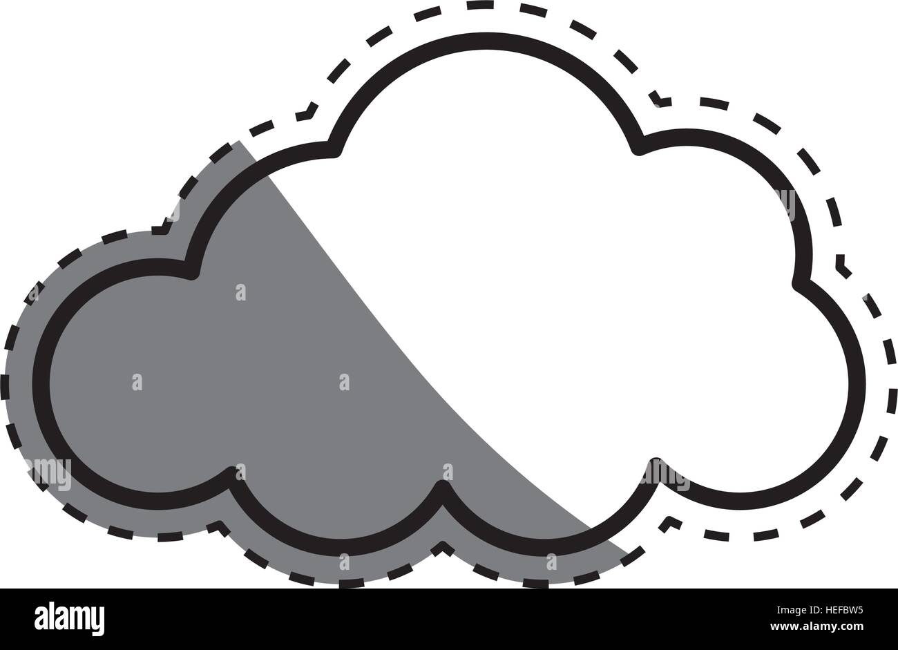 Isolated cloud symbol icon vector illustration graphic design Stock ...