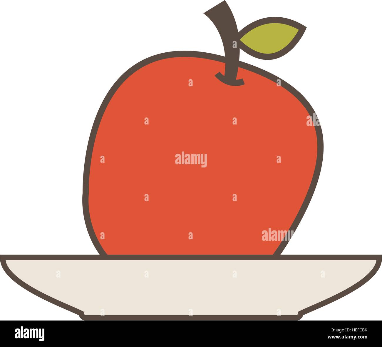 Fruit dish drawing for kids hi-res stock photography and images - Alamy