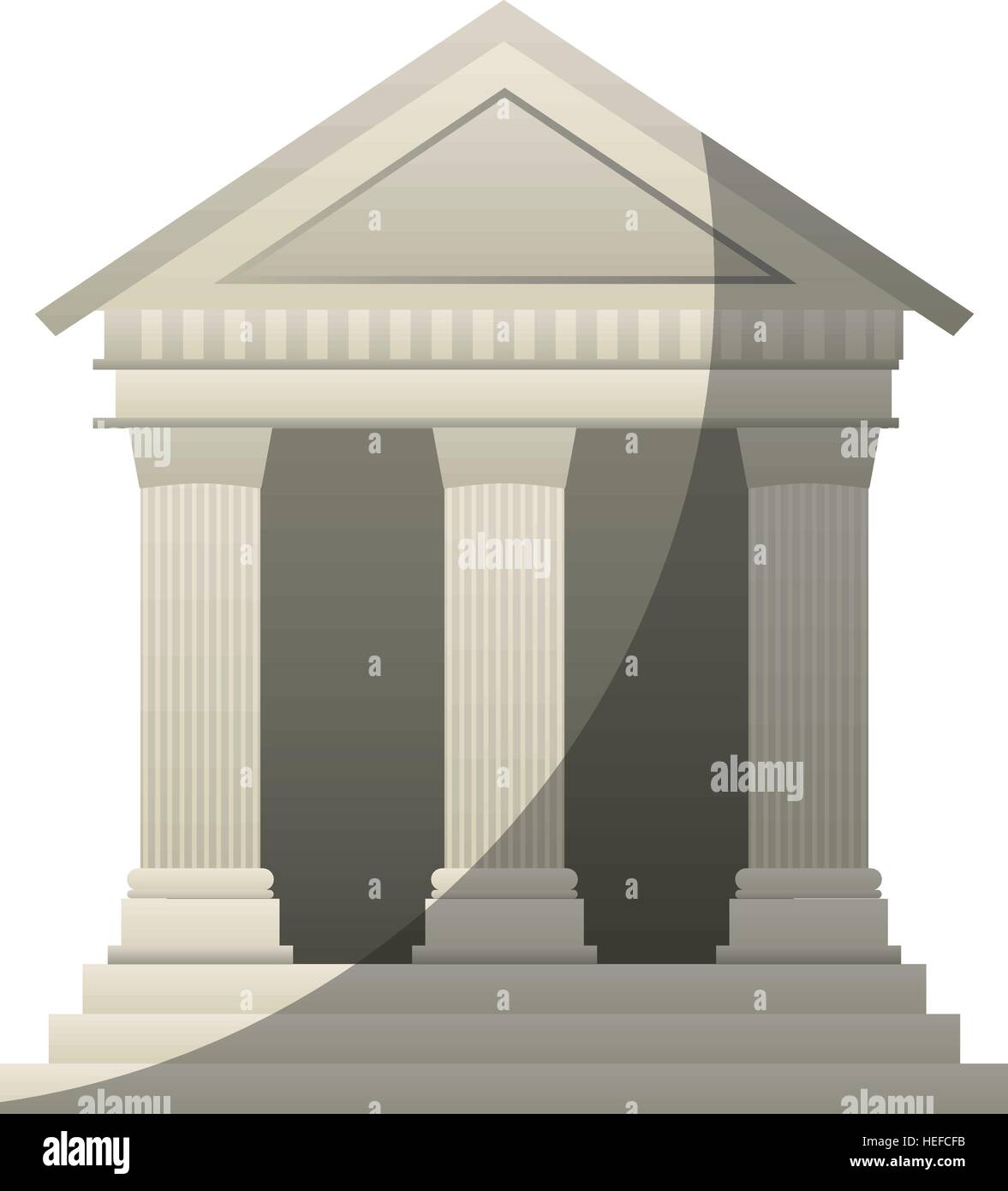 Illustration of supreme court building Stock Vector Images - Alamy