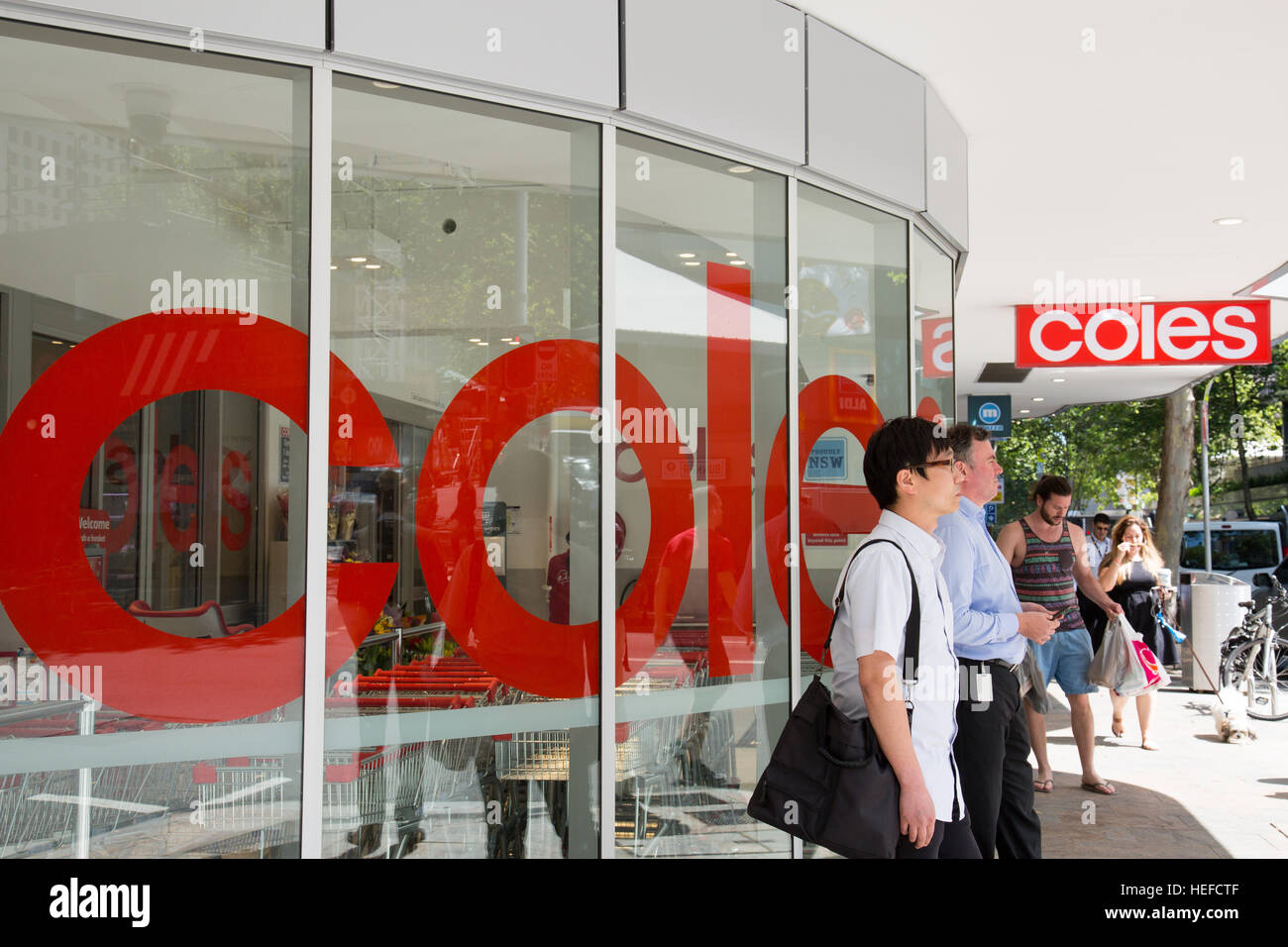 Coles supermarket store shop in North Sydney,New south wales,australia ...