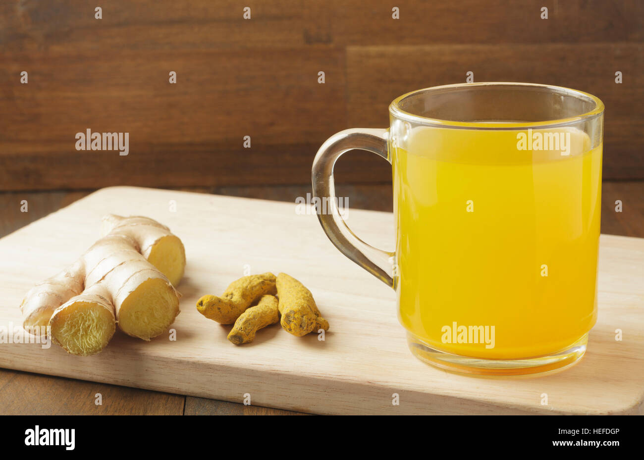 turmeric and ginger tea Stock Photo - Alamy