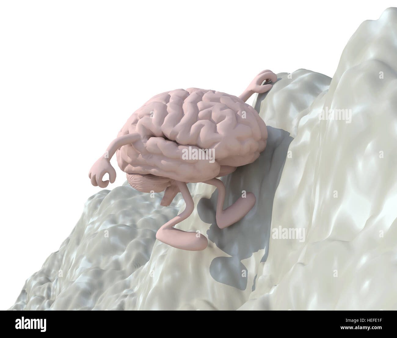 Human brain cartoon top hi-res stock photography and images - Alamy