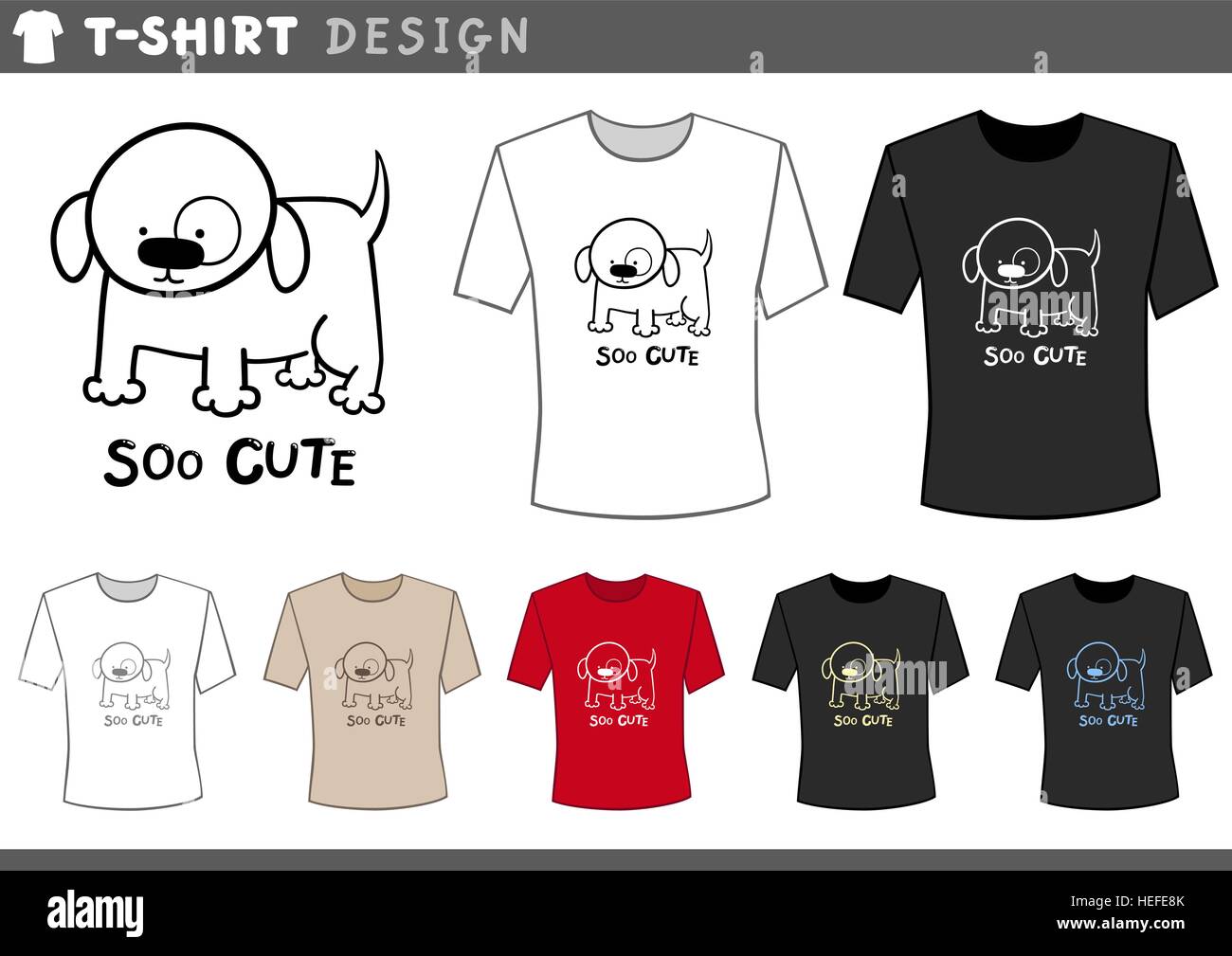 Cute caption Stock Vector Images - Alamy