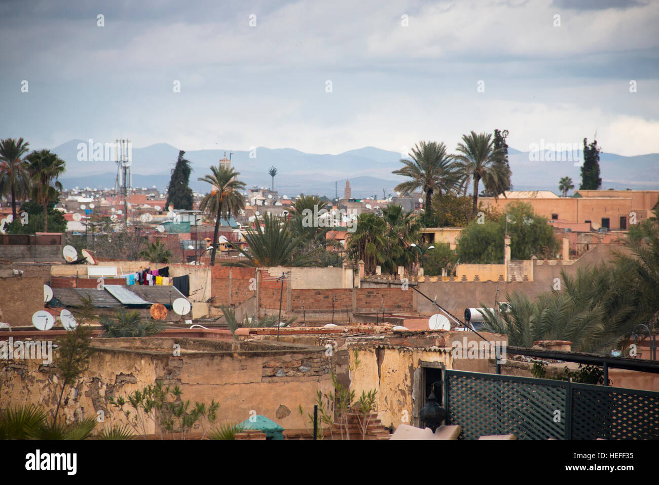 Rooftops of marrakesh hi-res stock photography and images - Alamy