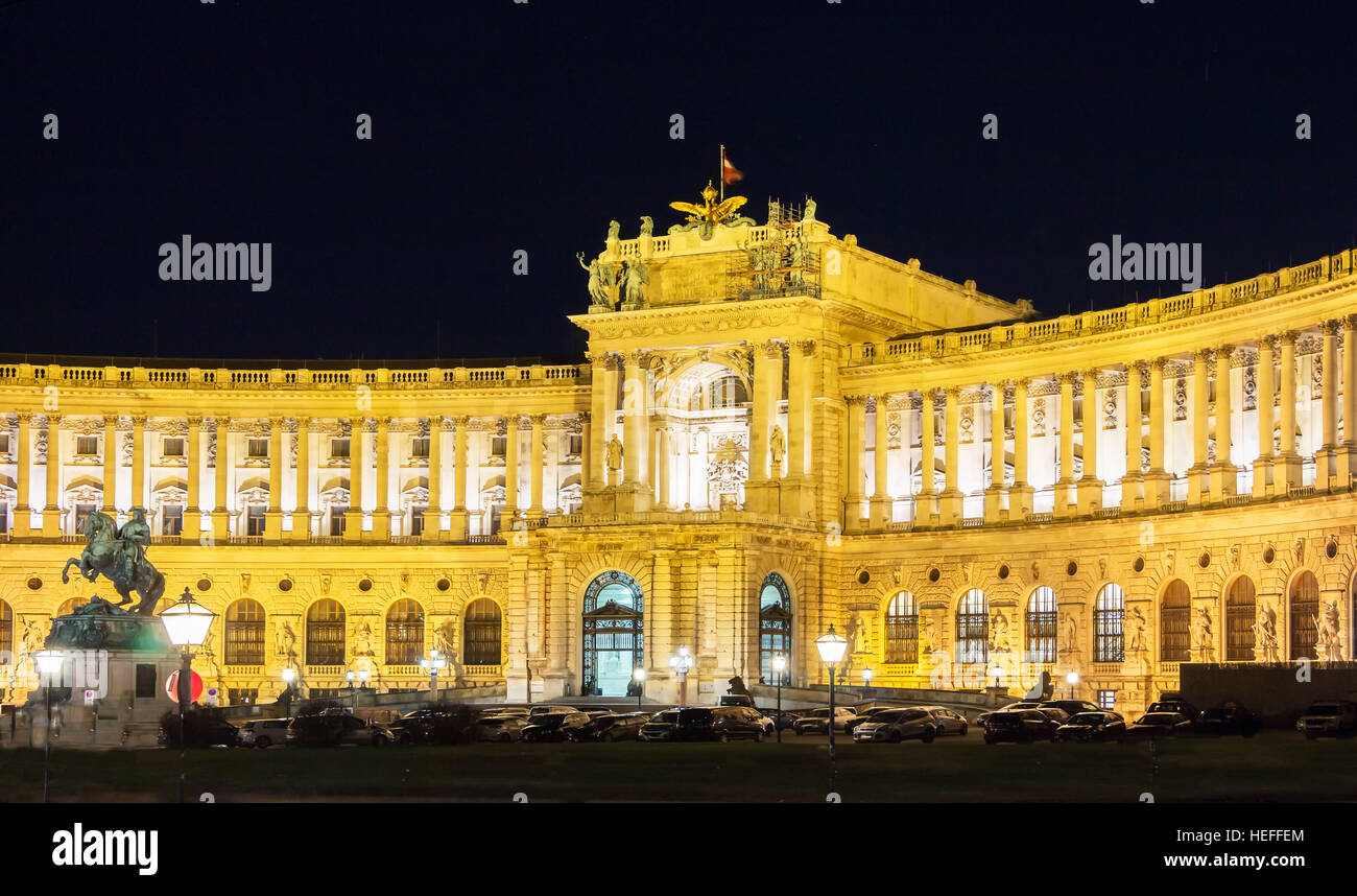 The Hofburg is a former imperial palace in centre of Vienna, Austria ...