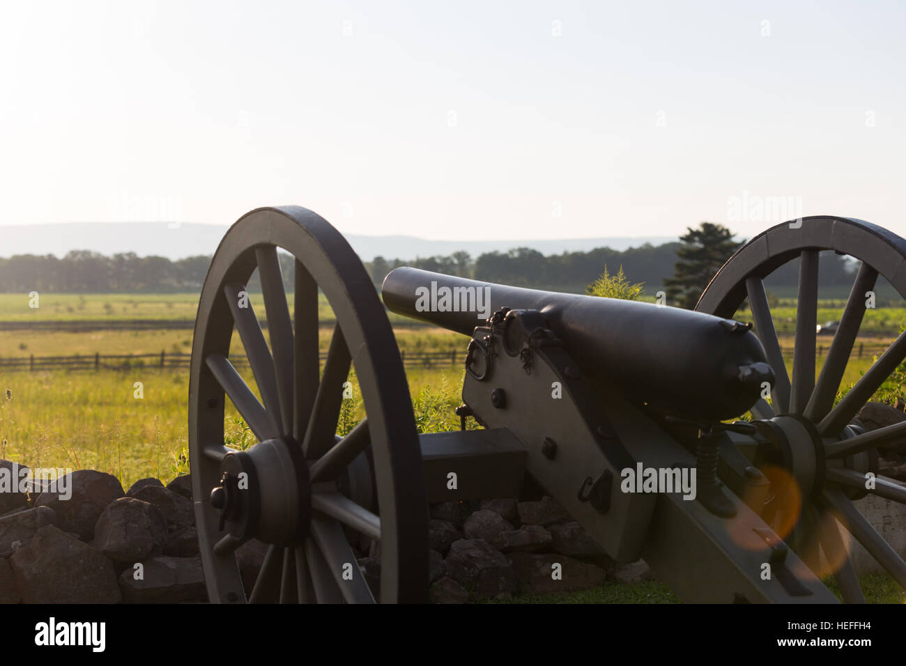 Civil War-era cannon Stock Photo - Alamy