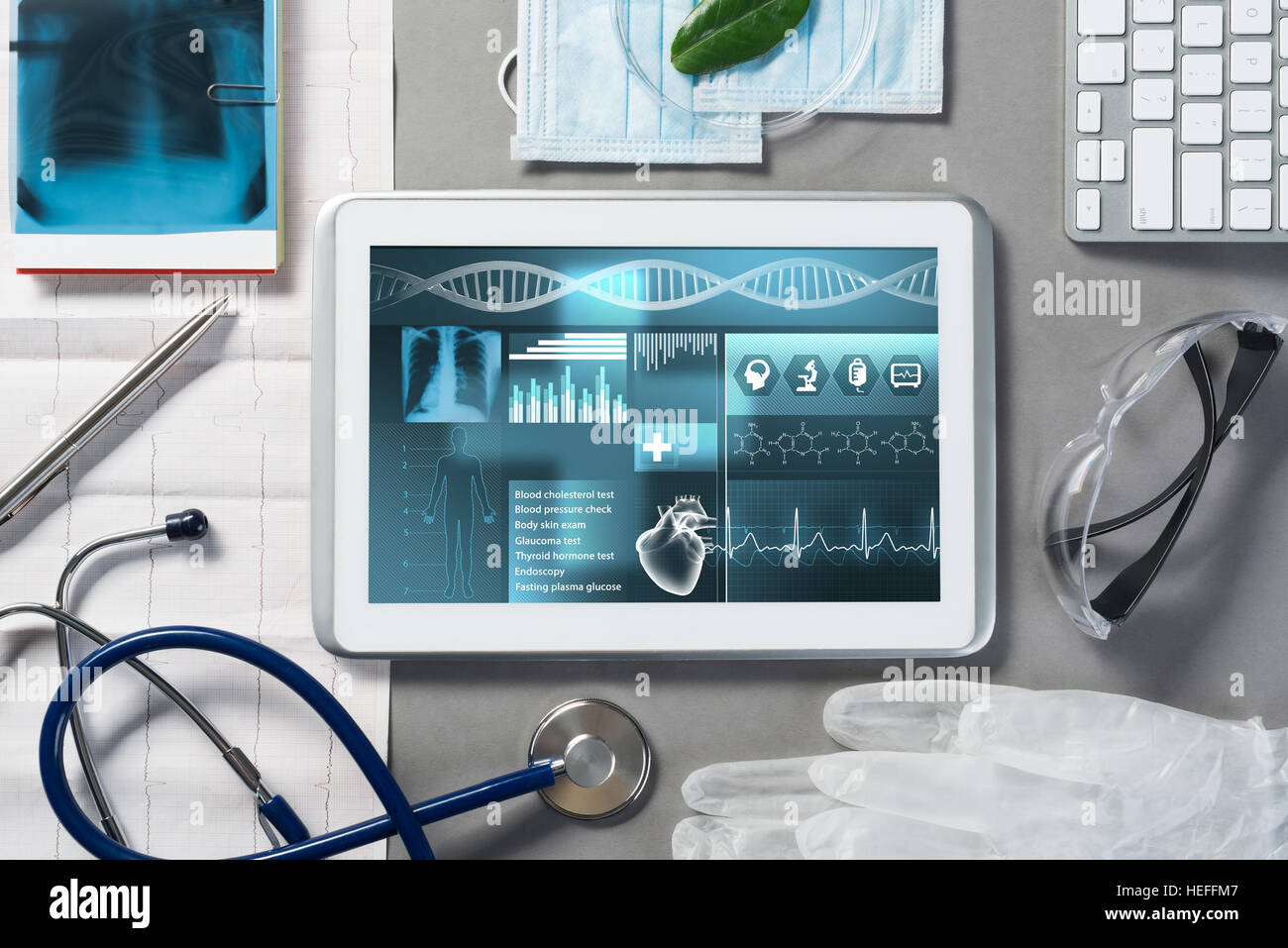 Digital technologies in medicine Stock Photo - Alamy