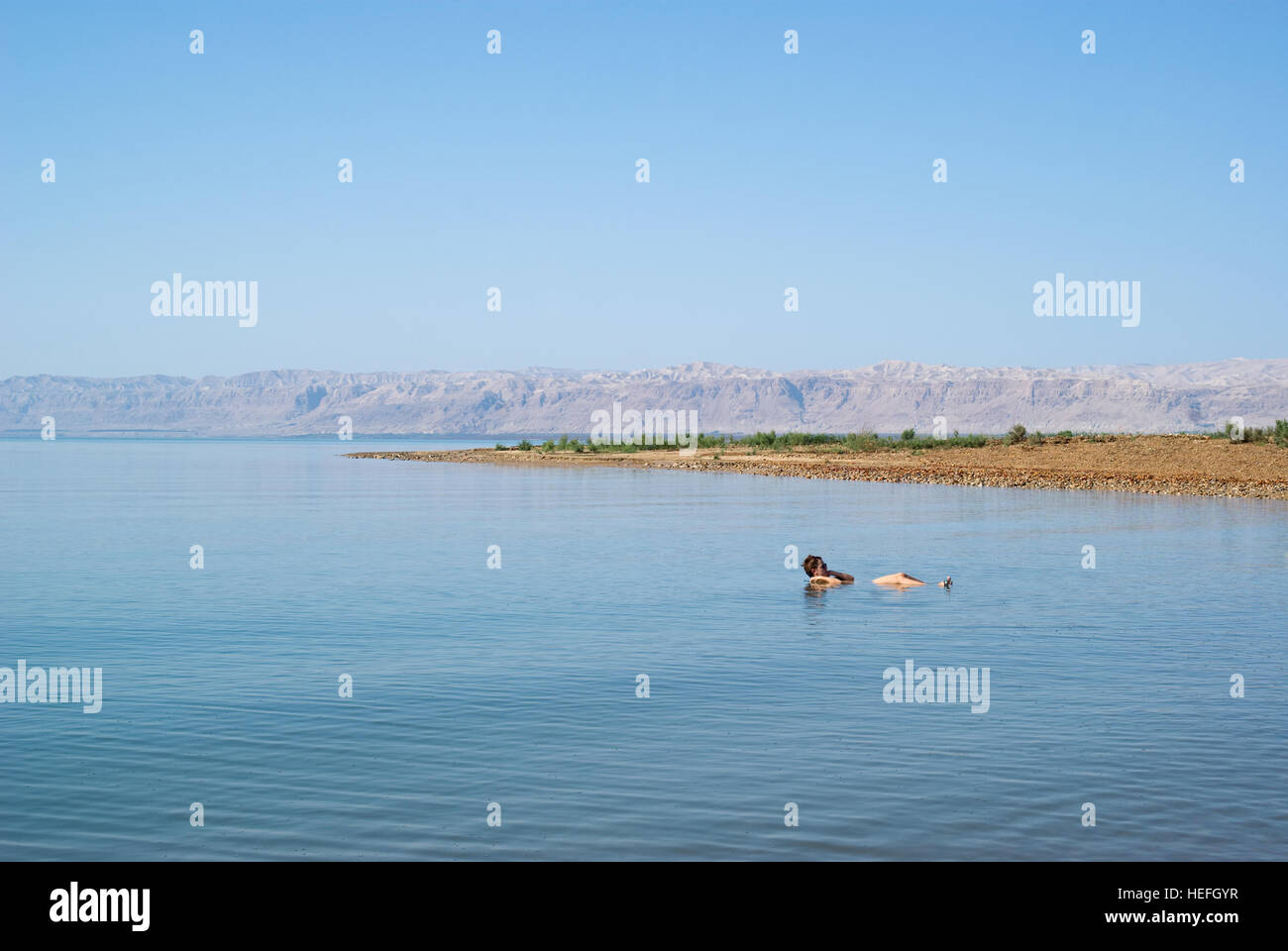 Dead sea jordan float hi-res stock photography and images - Alamy