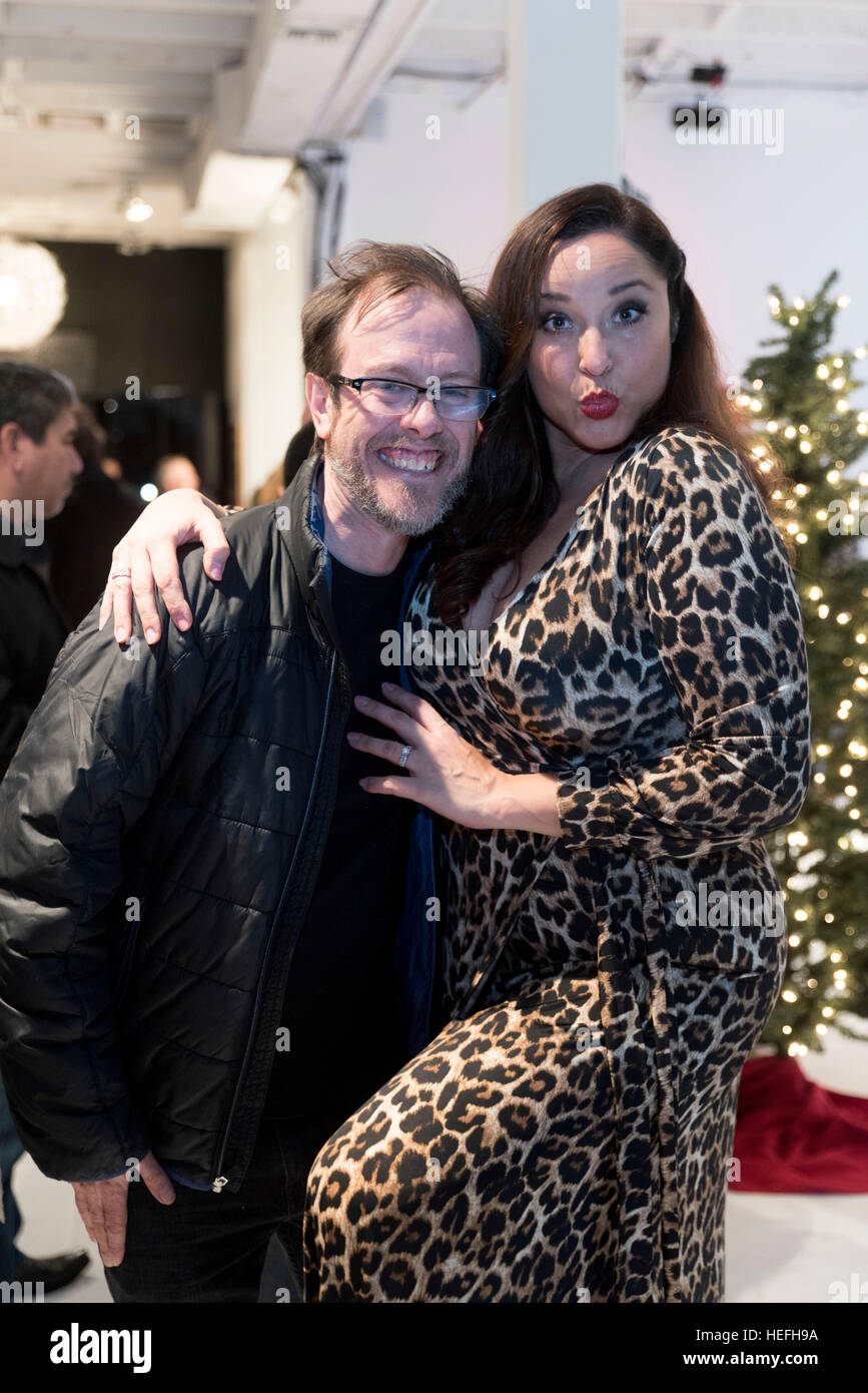 Sean Whalen, Maria Russell attends Scary People party at theStream.tv ...